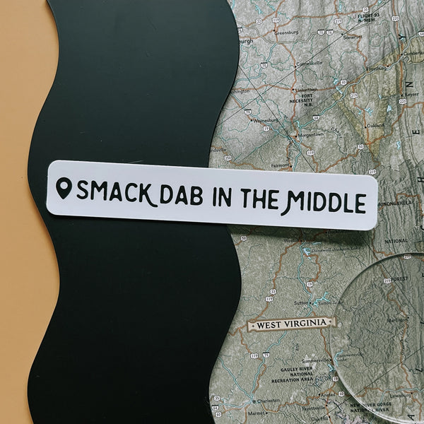 Smack Dab Sticker - Woodshed: An Appalachian Joint